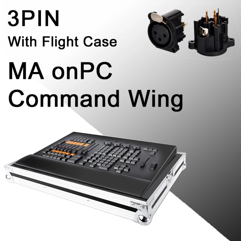 YUER Professional Command wing Console stage lights controller dmx512 dj lighting console With ...