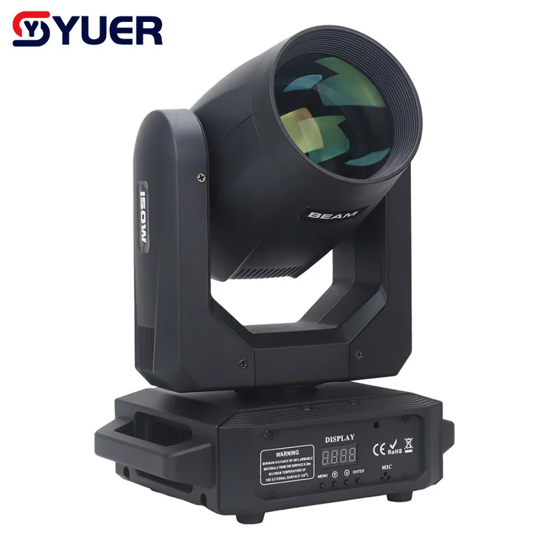 YUER NEW LED Moving Head Light 200W Beam+Spot+18 Rotating Prisms ...