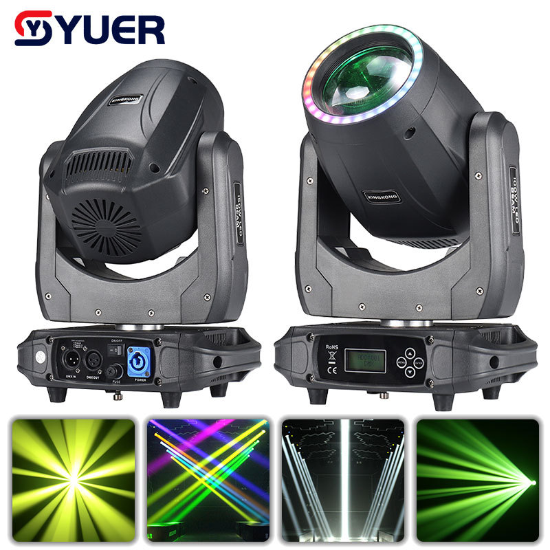 YUER With Aperture 150W LED Moving Head Light Beam Spot 18 Rotating ...