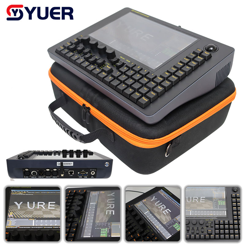 YUER Grand MA Mini Q0 DMX Light Console Command wing Controller For Led ...