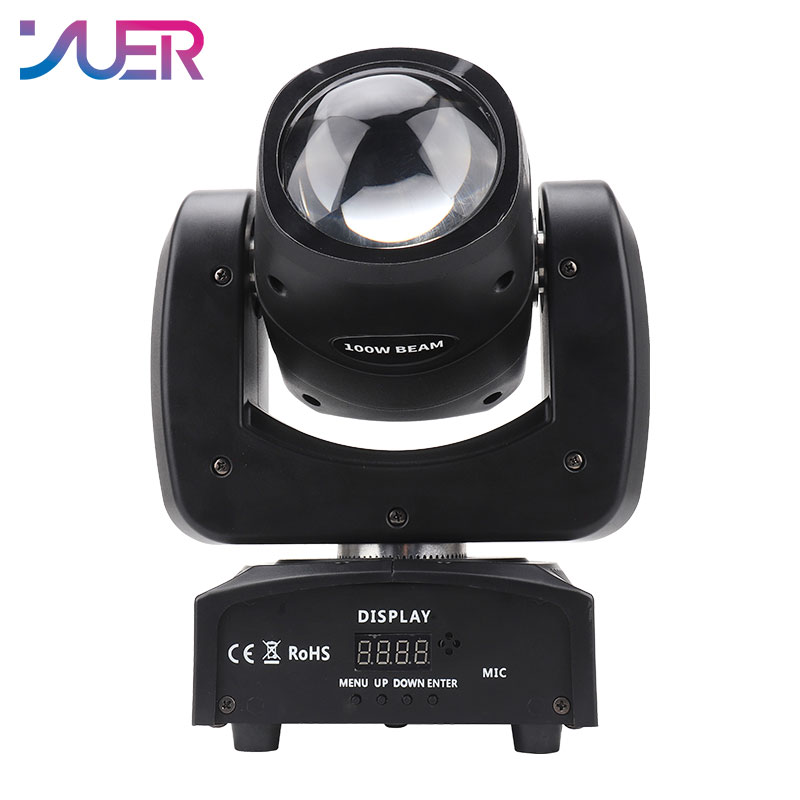YUER 100W Beam Super Bright Moving Head Light RGBW 4 in1 LED Stage Beam ...