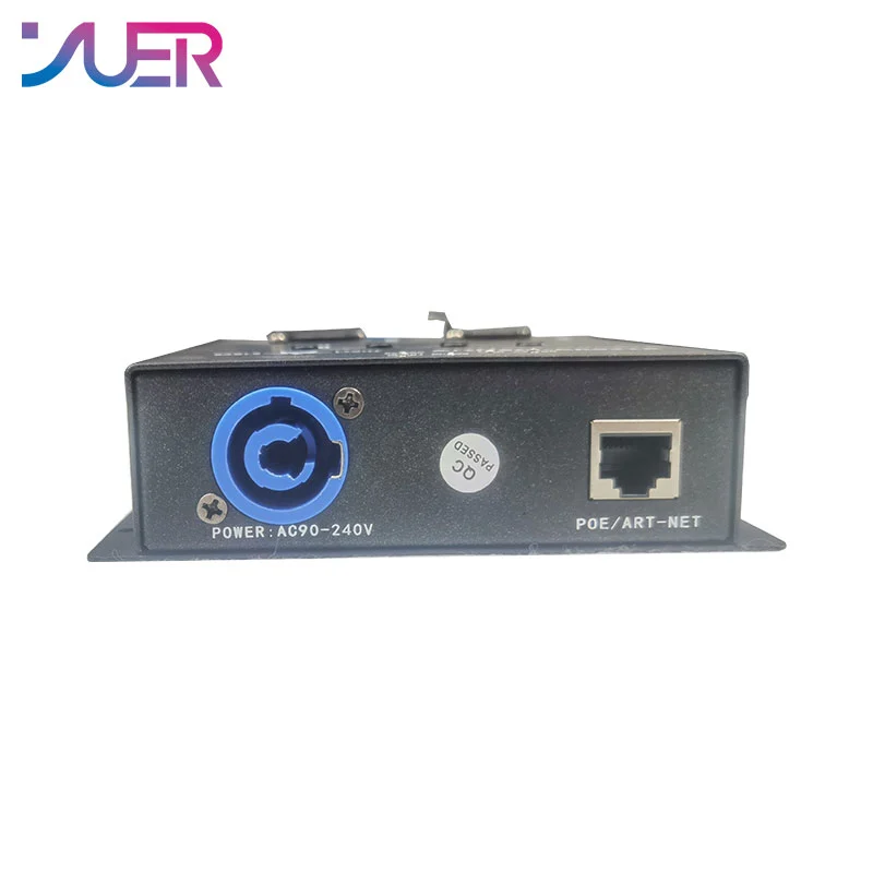 YUER ArtNet DMX 512 Ethernet Lighting Controller Interface 2 Converter ...