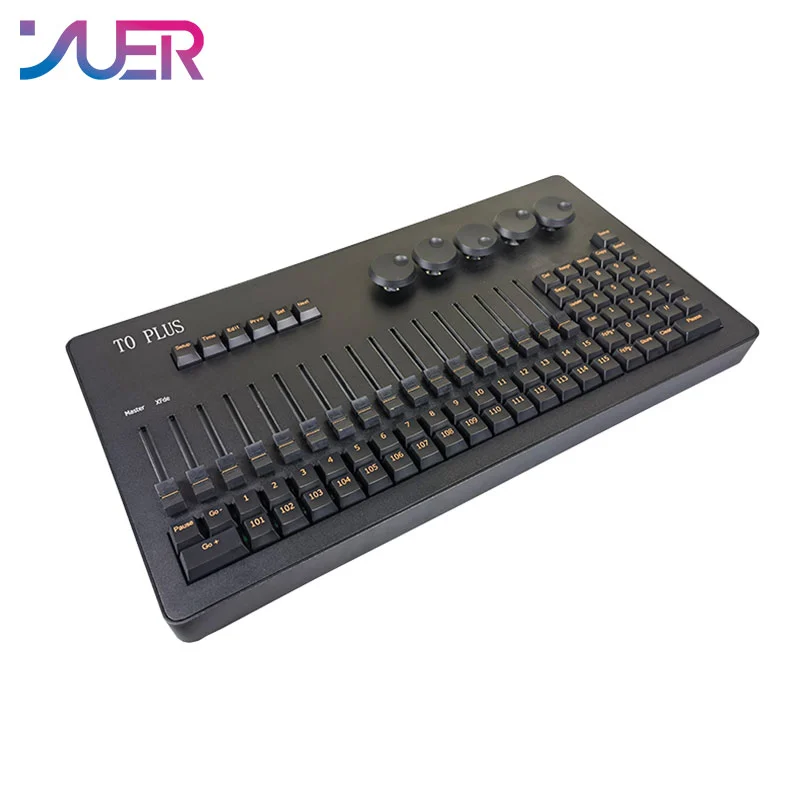 YUER Backlight Fader T0 PLUS Command Wing MA2 On PC For Stage Effect Lighting DMX Controller DJ ...