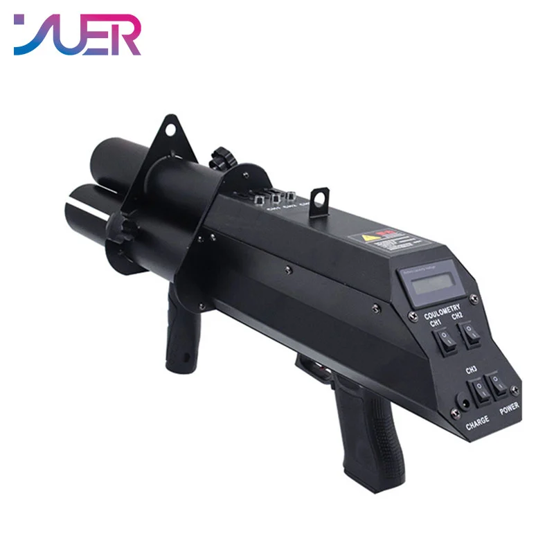 YUER 3 Head Electric confetti cannon gun DJ fireworks birthday wedding ...