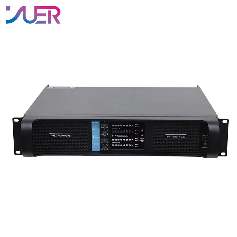 YUER FP10000Q 2Ohms 2500W 4 Channel Amplificatore Line Array MPS ...