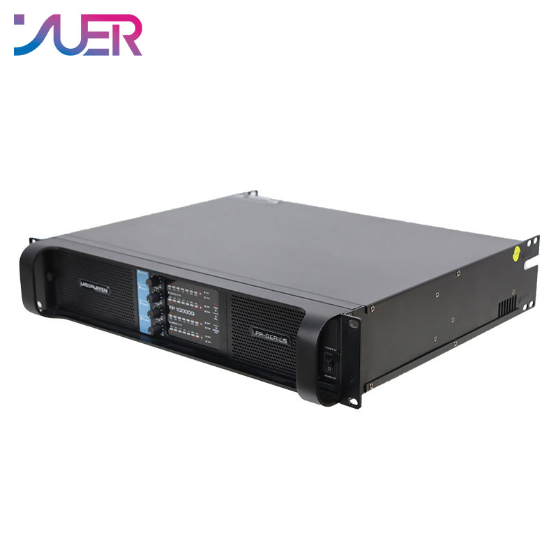 YUER FP10000Q 2Ohms 2500W 4 Channel Amplificatore Line Array MPS ...