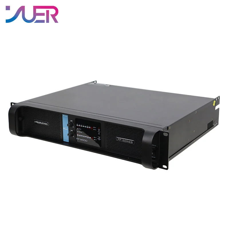 YUER Amplifier 2350w x2 Channel Power Amplifier Subwoofer FP 14000 ...