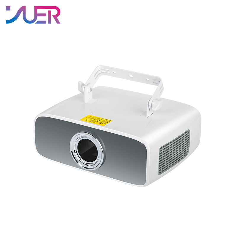 YUER 4W RGB Laser Light Animation Beam Scanner Stage Laser Projector ...