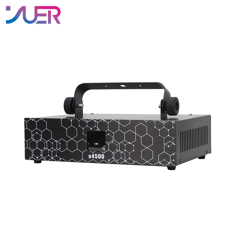 YUER NEW 4.5W RGB Laser Beam Line Pattern Animation Scanner Projector ...