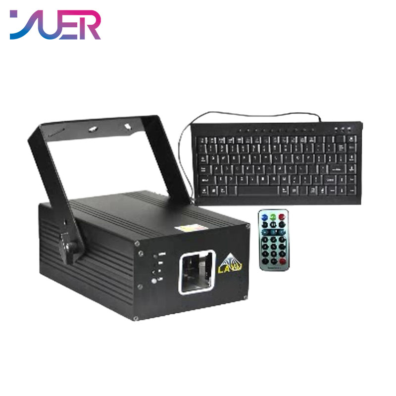 YUER Keyboard Typewriter RGB Laser Stage Light Disco DJ Dance Party ...