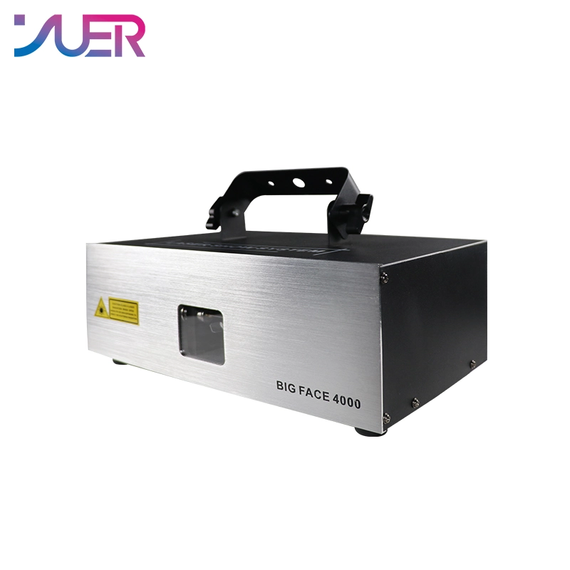 YUER 2W 3W RGB Full Color Animated Scanning Laser Light Laser Beam ...