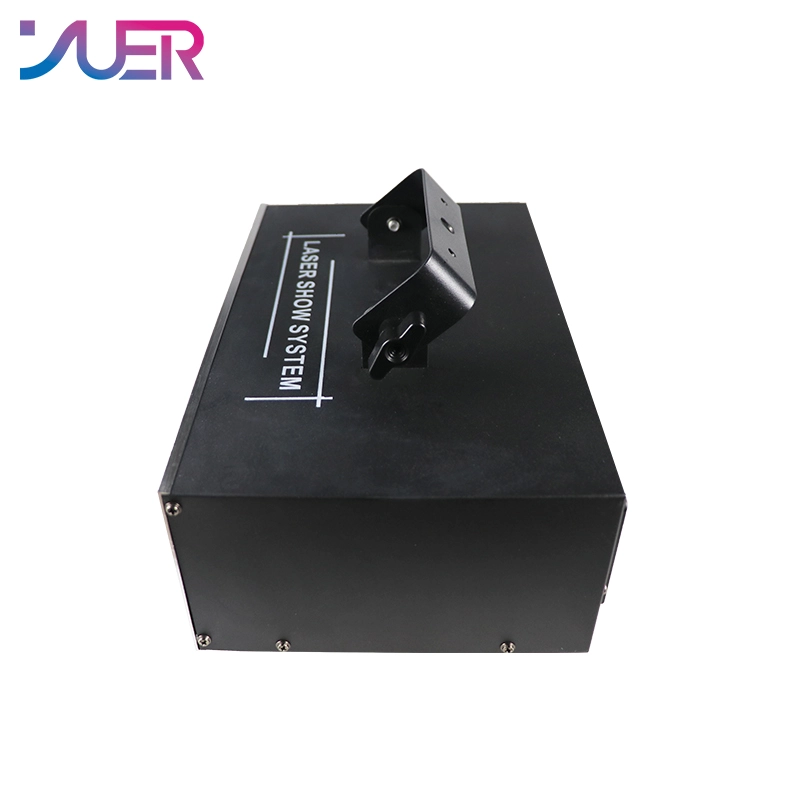 YUER 2W 3W RGB Full Color Animated Scanning Laser Light Laser Beam ...