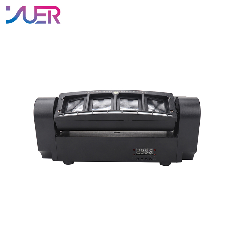 YUER LED 8x6w RGBW With RG Laser Beam Pixel Strip Spider Moving Head ...