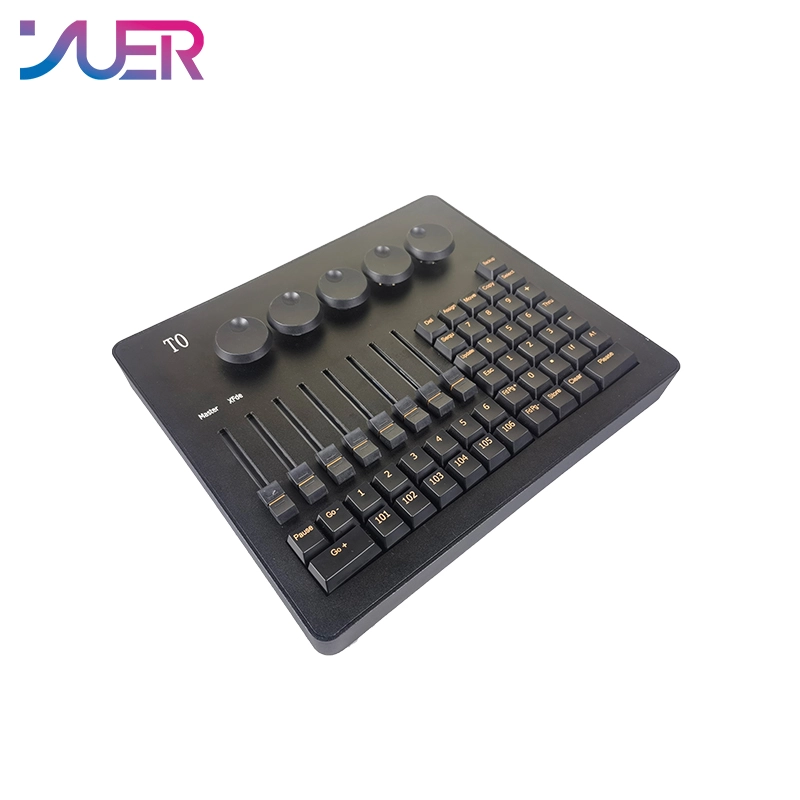 YUER Backlit Fader T0 Console DJ Stage Lighting DMX Controller LED ...
