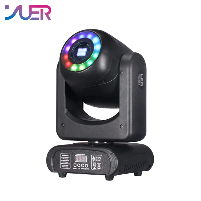 YUER LED Spot 200W Beam + Aperture Moving Head Light 5 Face Prism With ...