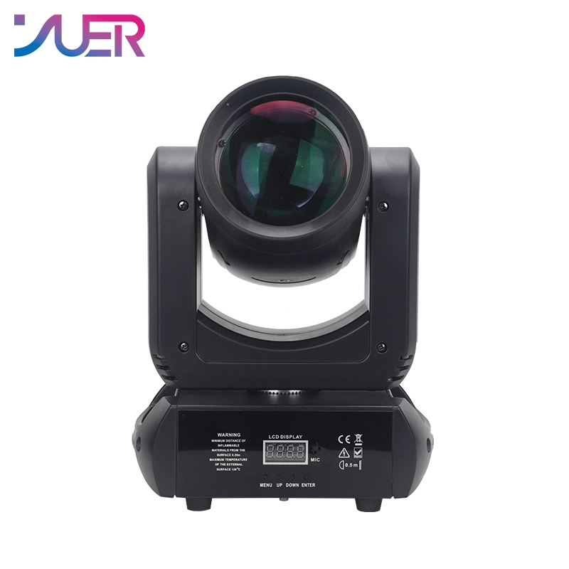 YUER Mini LED Moving Head Light 150W Beam+Spot+ 18 Rotating Prisms Dj ...