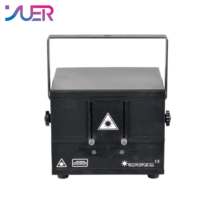 YUER 2W APP Bluetooth Control RGB Animation Beam Scanner Stage Laser ...