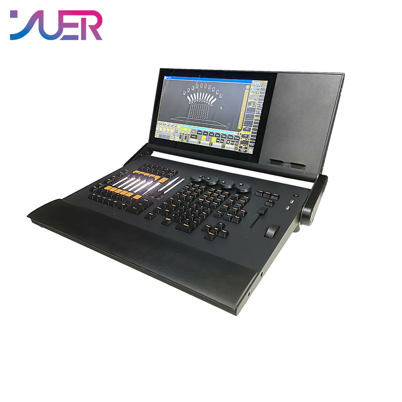 YUER RGB Backlighting Motorized Putter DMX Controller Light Console ...