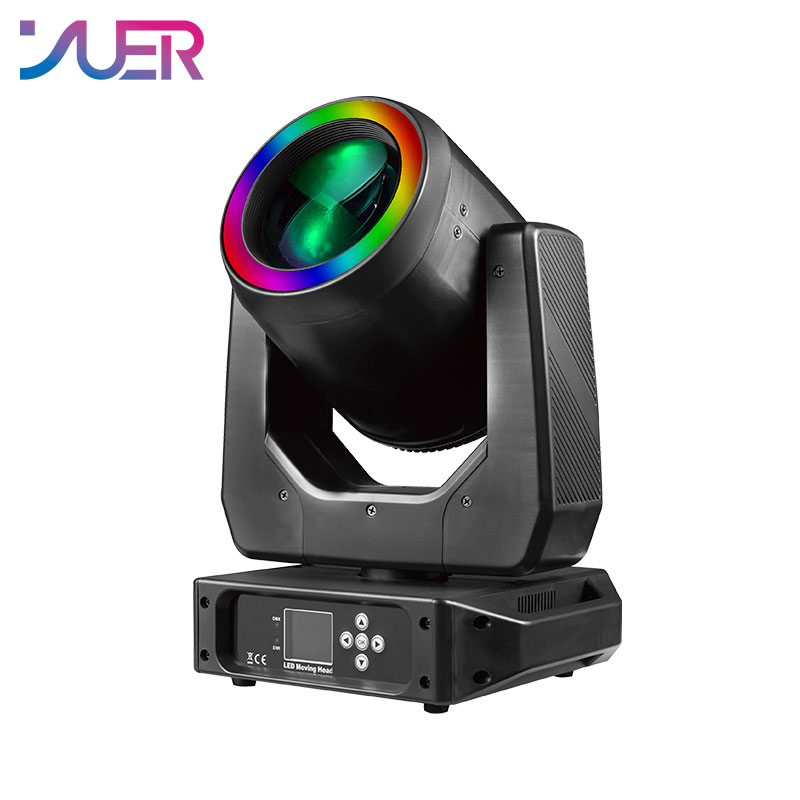 YUER MINI LED 260W Spot Zoom GOBO Moving Head Light For DJ Disco Bar ...