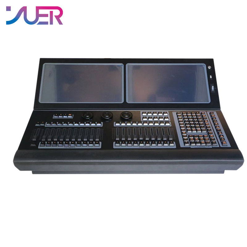 YUER Double Touchable Screen Touch Tiger Stage Light Console DMX512 ...