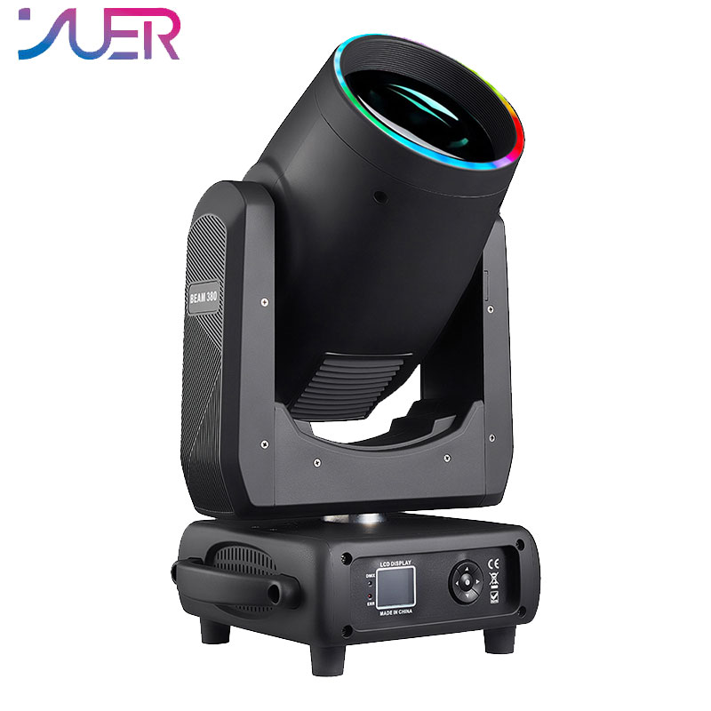 YUER NEW Profession 380W 20R Beam Spot Wash Moving Head Light Double Prism Zoom DMX512 For Disco ...
