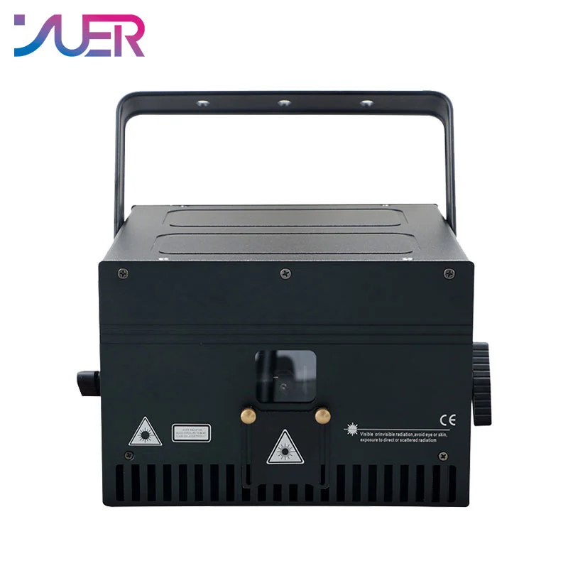 YUER NEW 6w 8W 10W 12W RGB Laser Light Projector Professional 3D ...