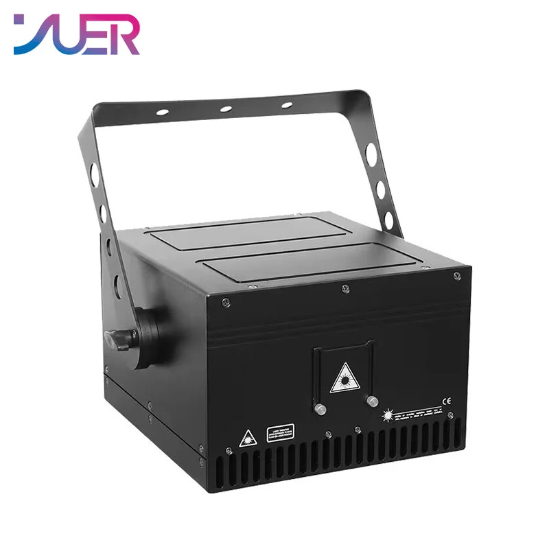YUER NEW 6w 8W 10W 12W RGB Laser Light Projector Professional 3D ...