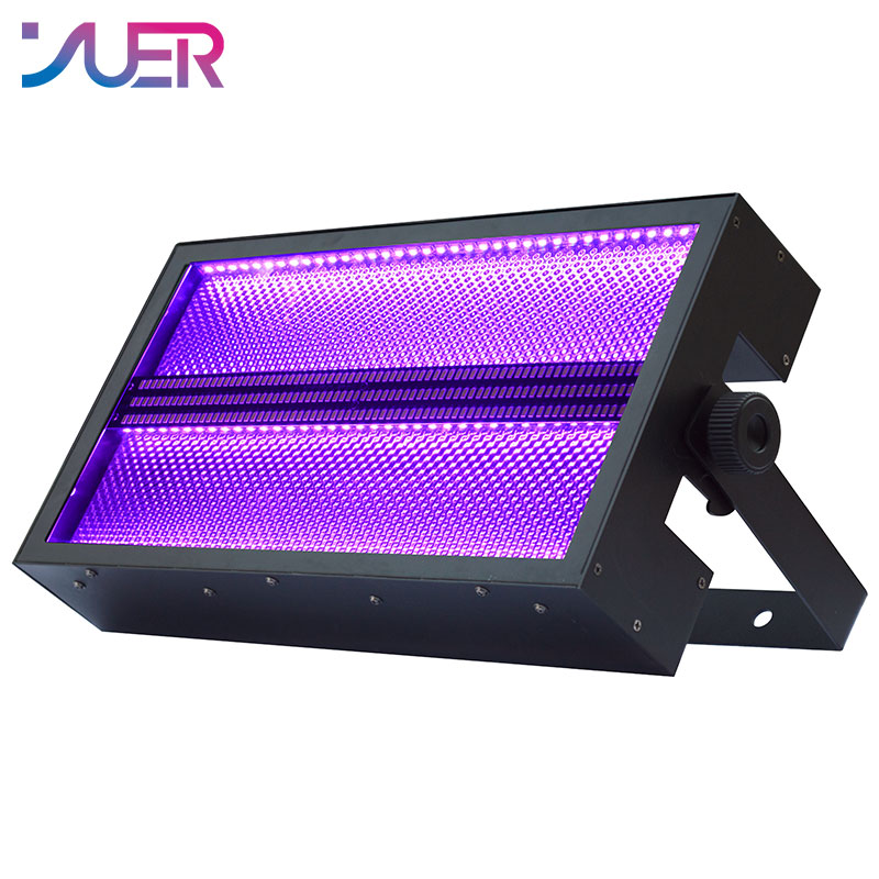 YUER 144Pcs RGB 3IN1 LED Strobe Light Super Strobe Effect Lighting DMX ...