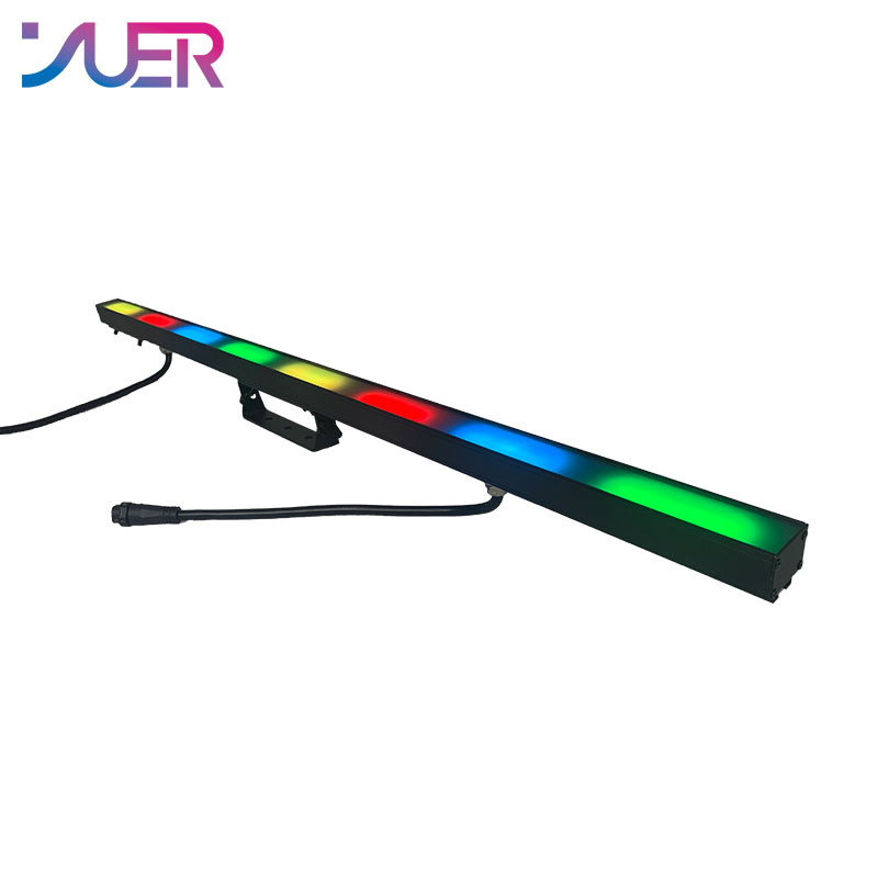 YUER Outdoor waterproof IP65 LED 80X0.5W RGB Pixel strip Wall Washer ...
