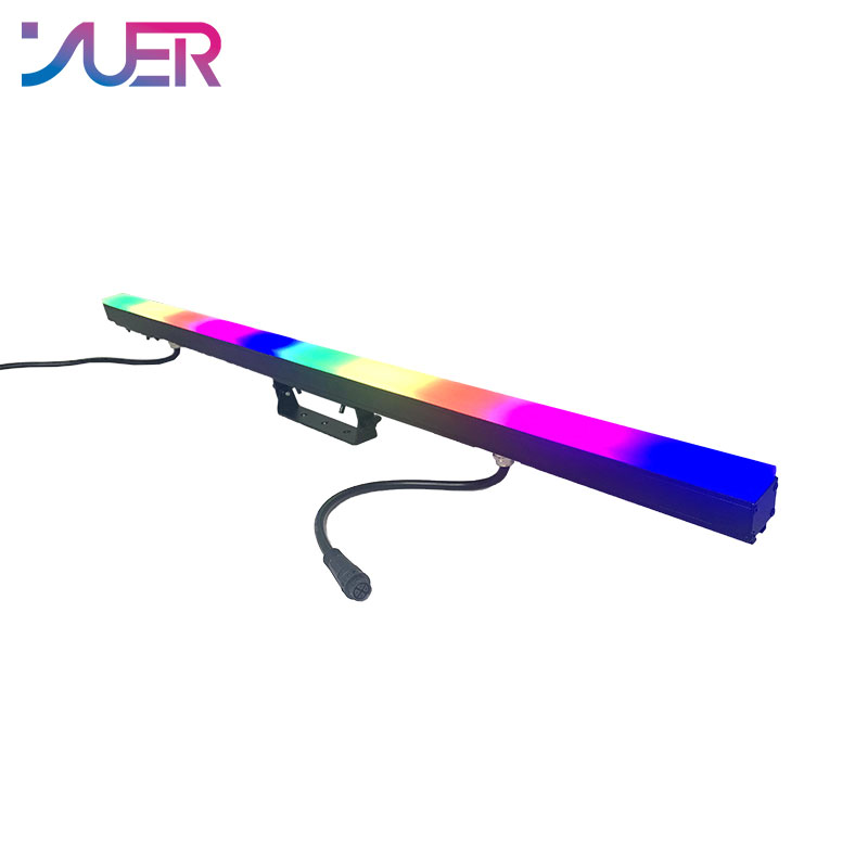 YUER 80x0.5w SMD 5050 RGB LED Pixel Bar Light Tube Waterproof White ...