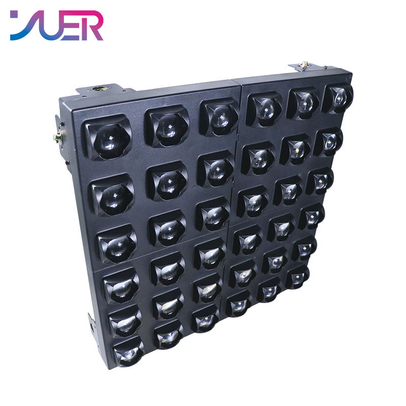 YUER 36x15W RGBW 4in1 LED Matrix Light Beam Projector DMX512 RDM for DJ ...