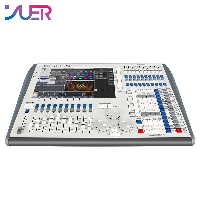 YUER Tiger Touch Pro Stage Light Console Titan software V16 V17.1 Stage ...