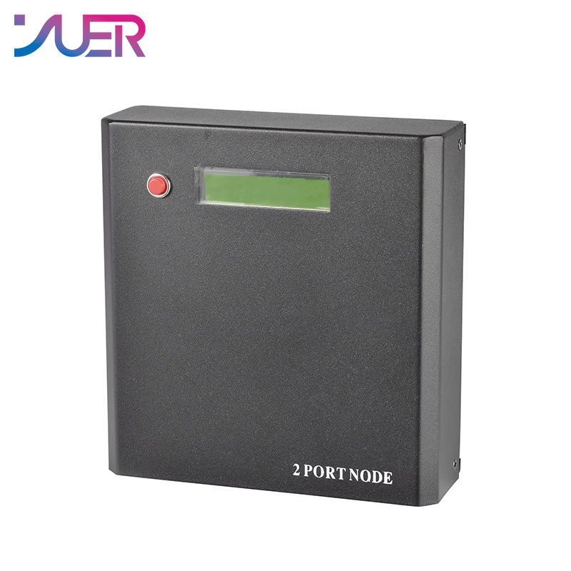 YUER 2 Port Node onPC with 2 DMX outputs DJ Disco Stage DMX Controller ...