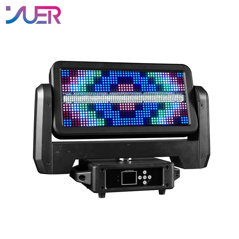 YUER LED Strobe 96+20 Segments Washing Effect Moving Strobe RGB+W DMX ...