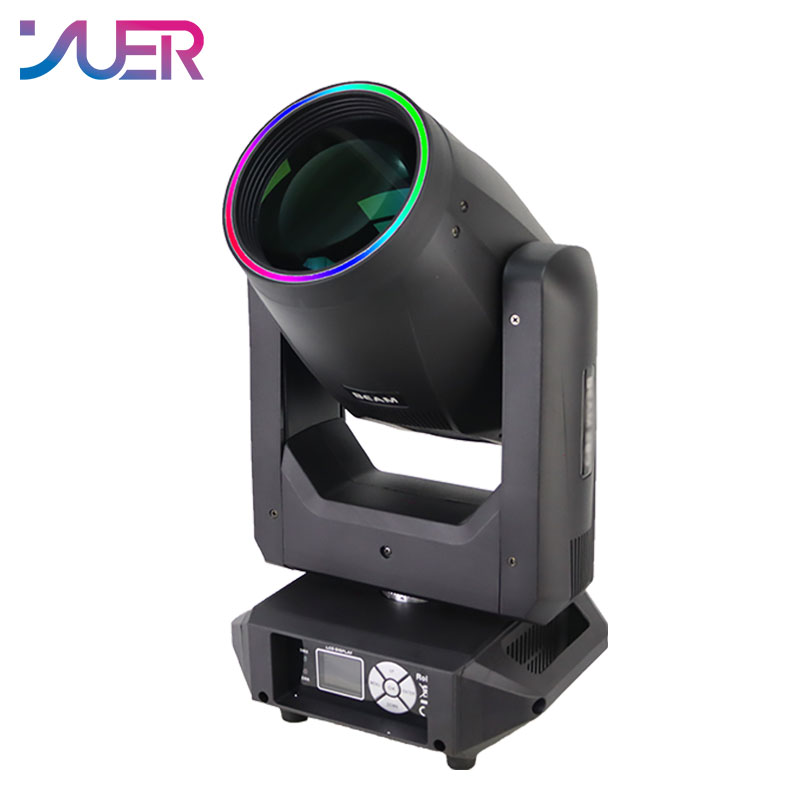 YUER 295W Moving Head Light Double Prism Stage Light With LED Aperture ...