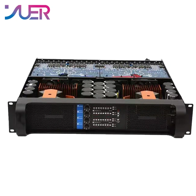 YUER FP20000Q 2Ohms 2500W 4 Channel Amplificatore Line Array MPS ...