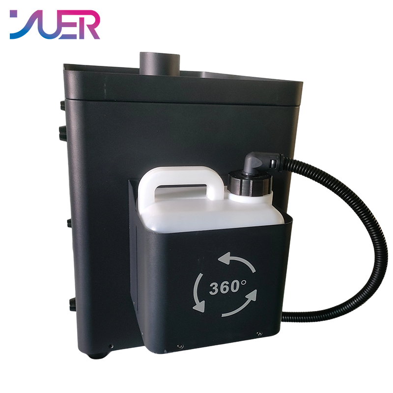 YUER 3300W Fog Machine With LED 32X9W RGB Wireless Remote Control ...