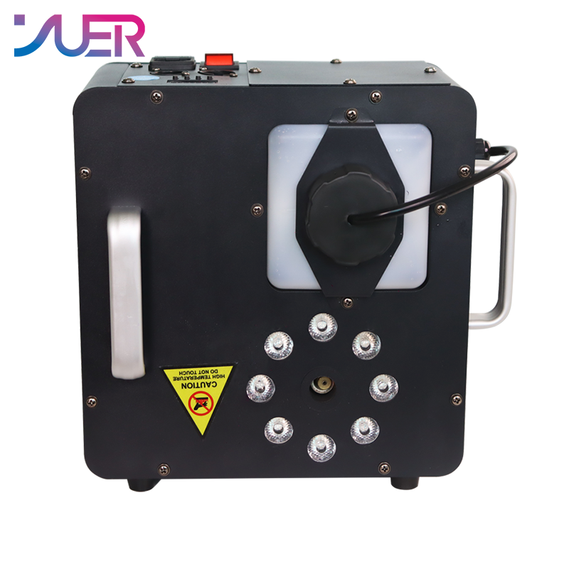 YUER LED 1500W Fog Smoke Machine Remote Control DMX512 For Stage ...