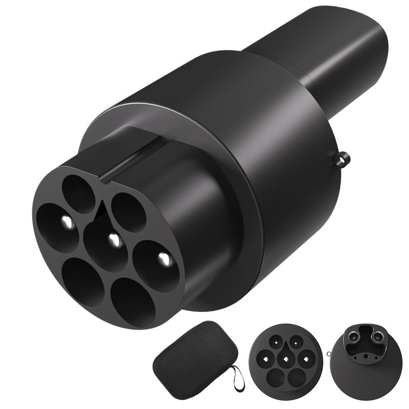 Type 2 to NACS EV Charging Adapter | Compatible with US Tesla