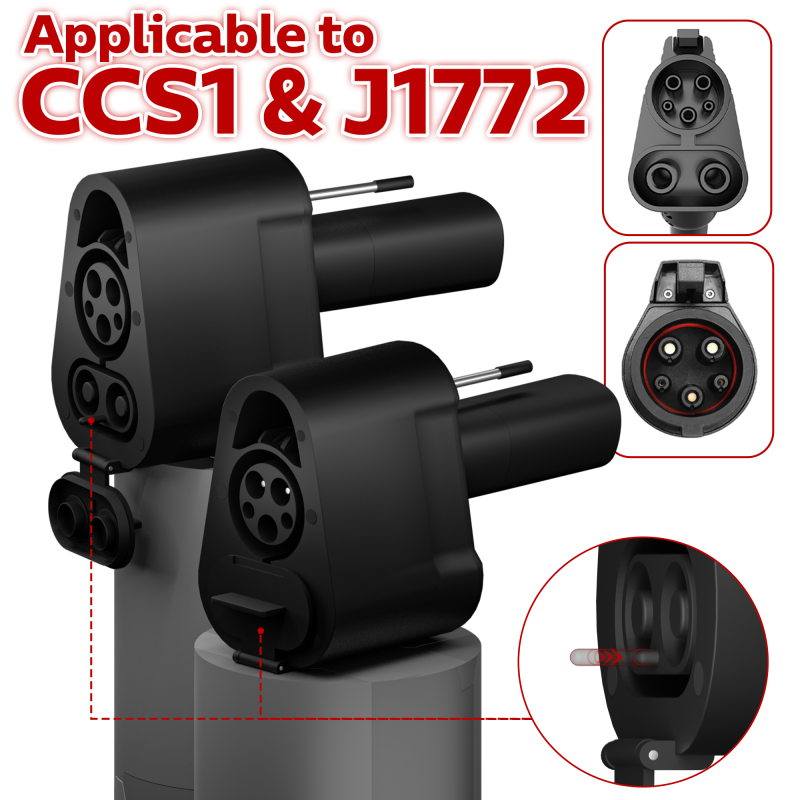 MCEVKELN CCS1 to NACS Adapter for Cybertruck (500A/1000V) Tesla Model 3/Y/X