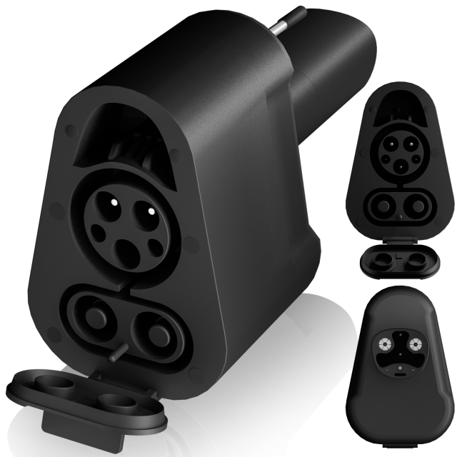 CCS1 to NACS Adapter for Cybertruck (500A/1000V)