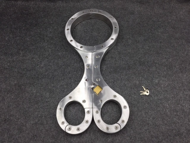 Customizable Metal Bondage Gear Restraint Set Aluminum Bondage-Fiddle ...