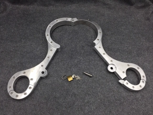 Customizable Metal Bondage Gear Restraint Set Aluminum Bondage-Fiddle ...
