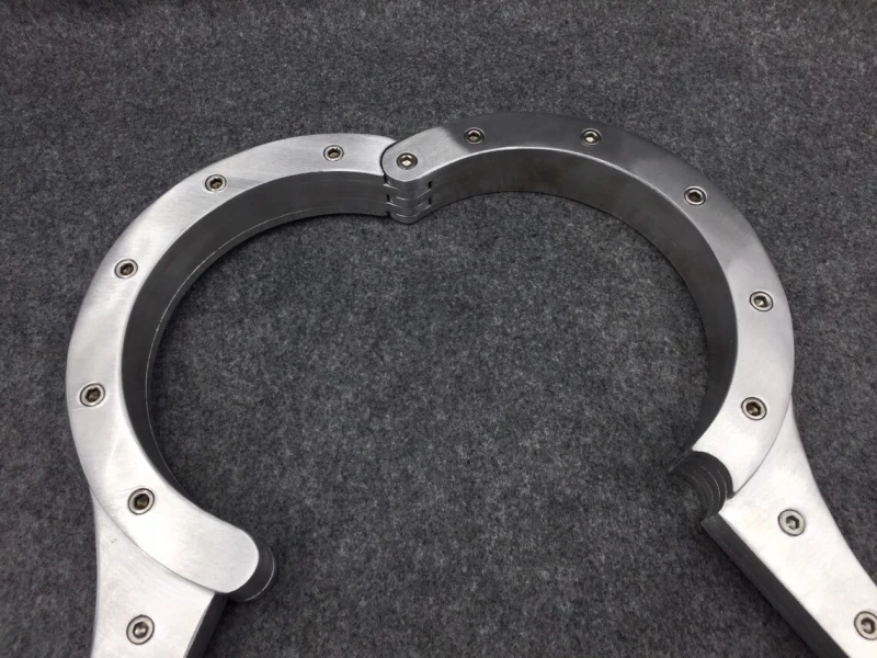 Customizable Metal Bondage Gear Restraint Set Aluminum Bondage-Fiddle ...