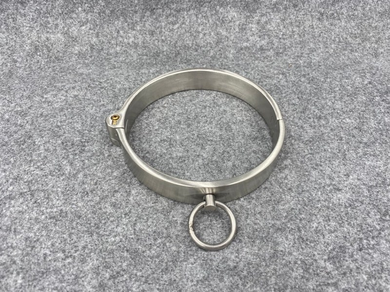 Stainless Steel Bondage Restraints Device Metal Collar