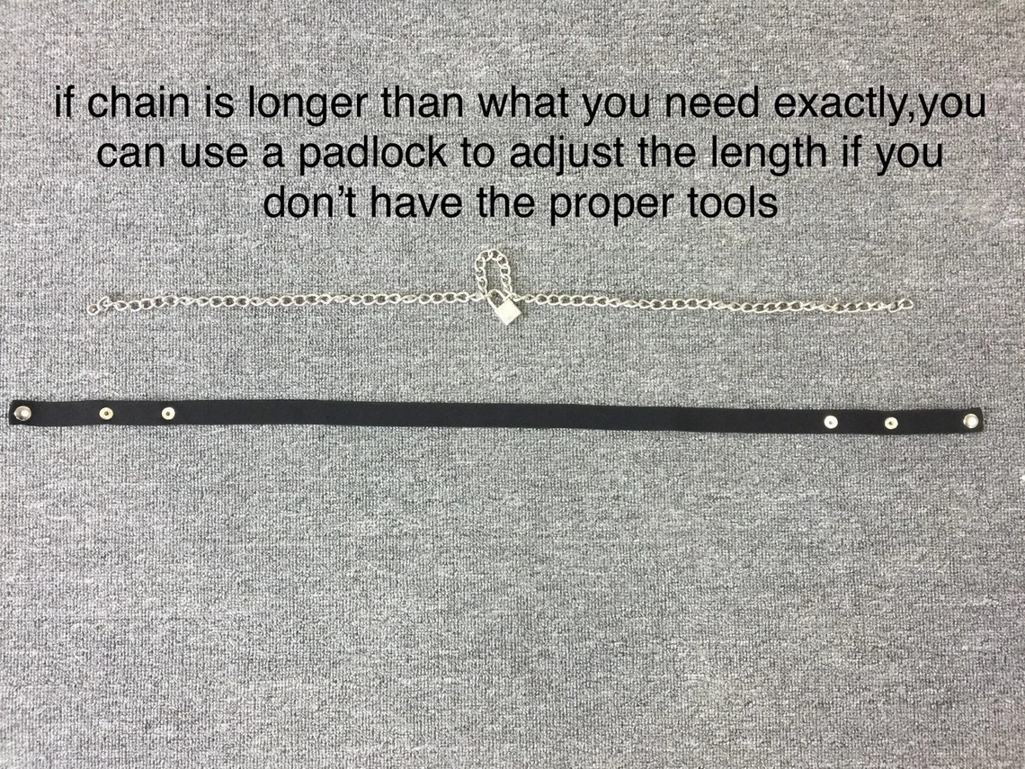 Chastity Cage Anti-falling Steel Aid Chain