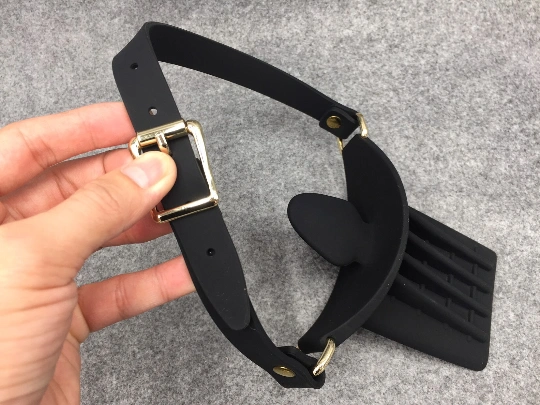 Silicone Mouth Gag with A Tray Set