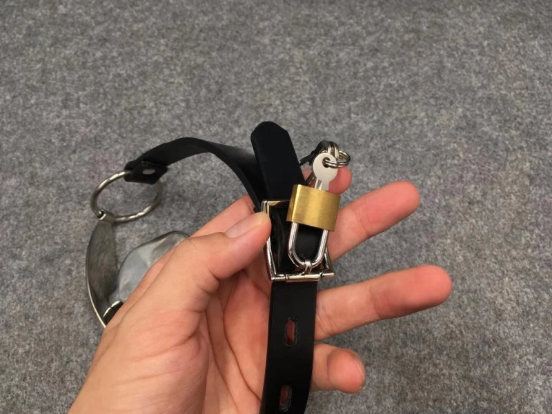 Stainless Steel Tongue Depressor Mouth Gag for Bondage Restraints