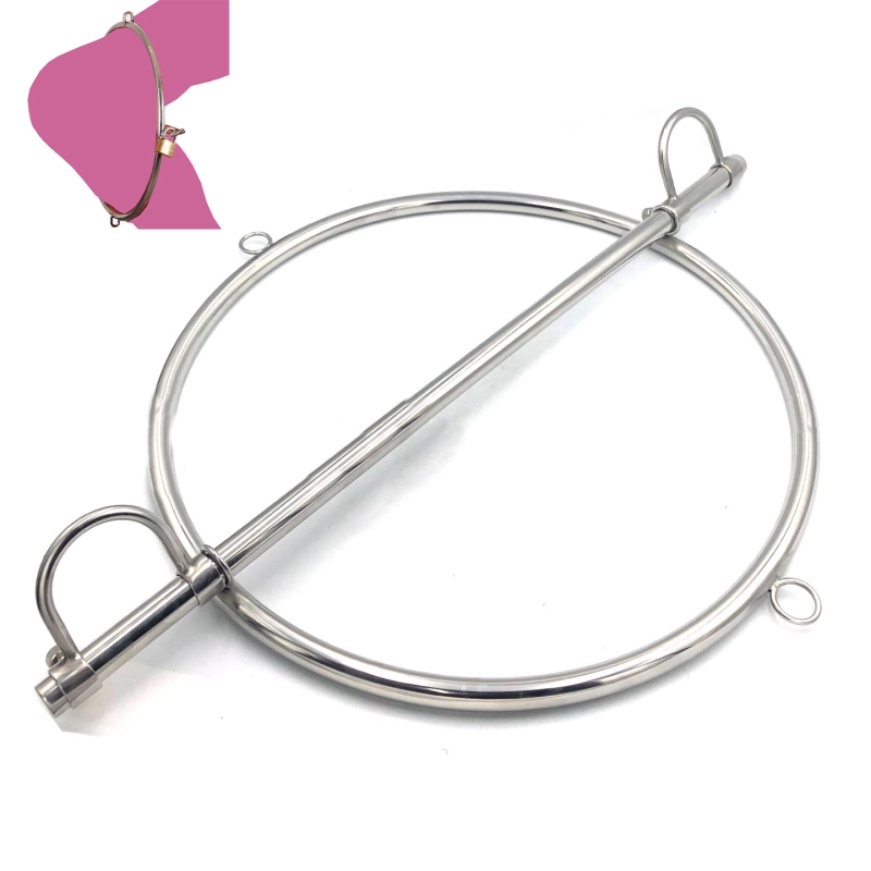 Restraints Circle Forced Bending Over Device with Handcuffs