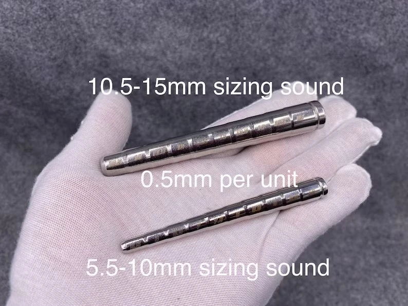 Titanium TetherSpout For Nom-Piercing Chastity